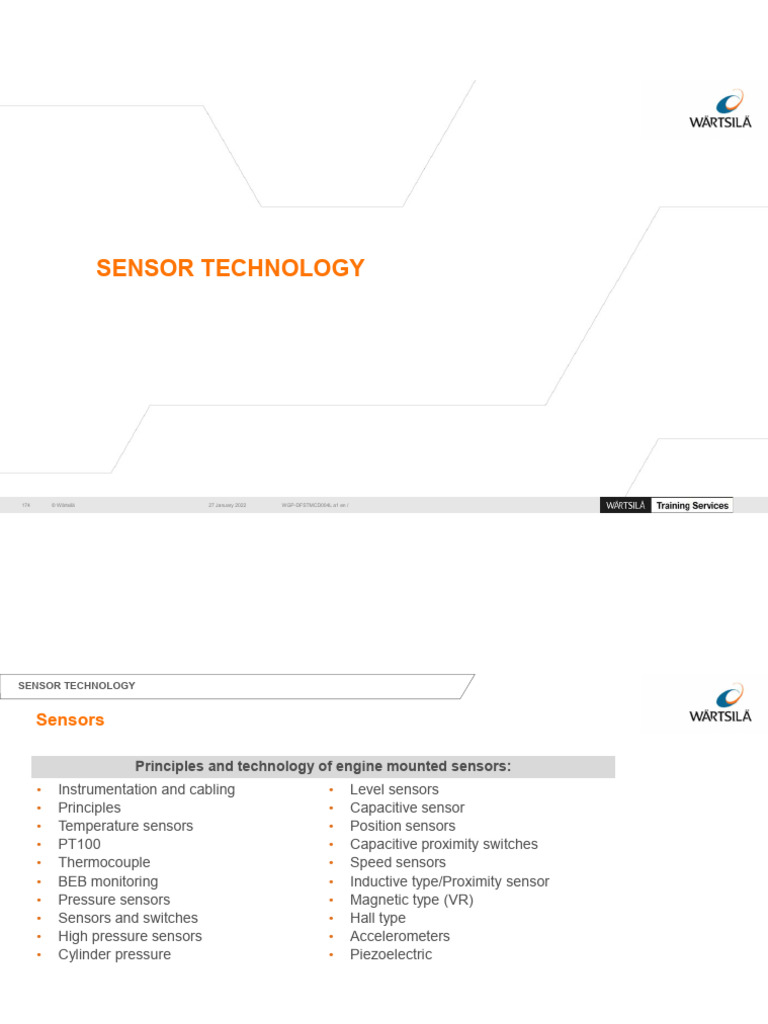 Sensor Technology | PDF | Pressure Measurement | Instrumentation