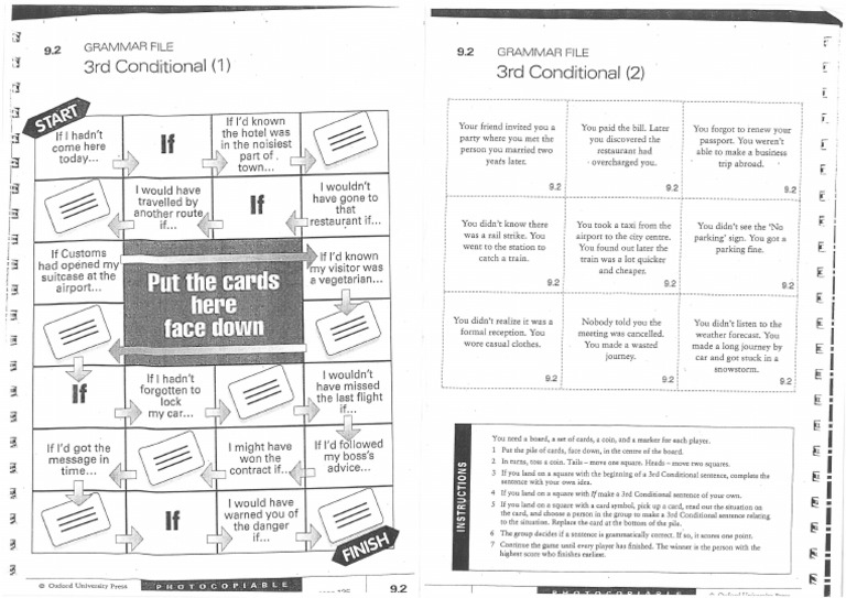 Board Games On If-Clauses | PDF
