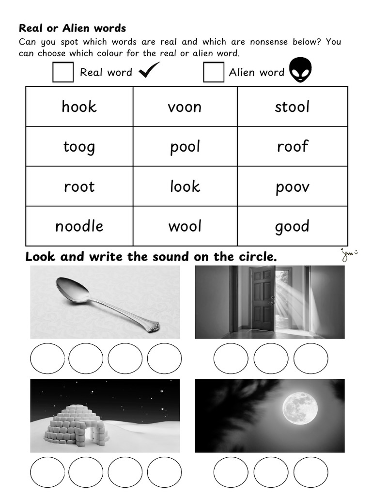 Phonics Oo Sound | PDF