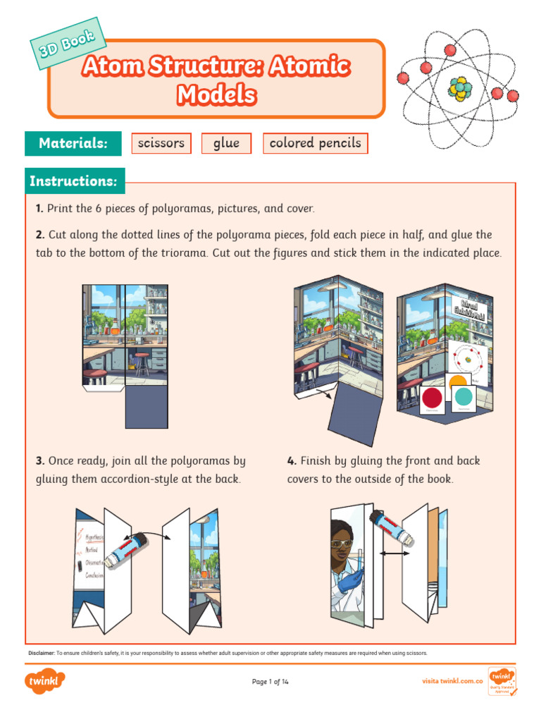 Sa Cn 1757030692 Atom Structure Atomic Models 3d Book Ver 1 | PDF ...
