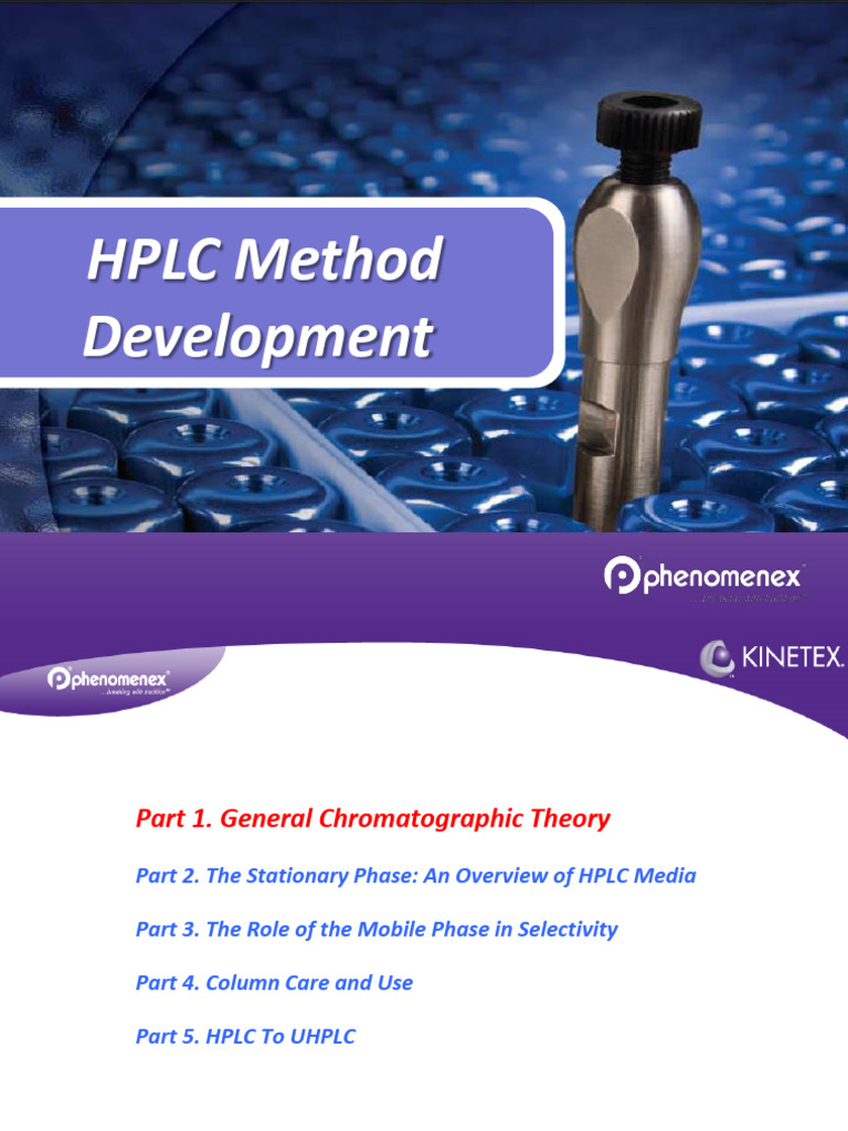 HPLC Method Development Overview | PDF | High Performance Liquid ...