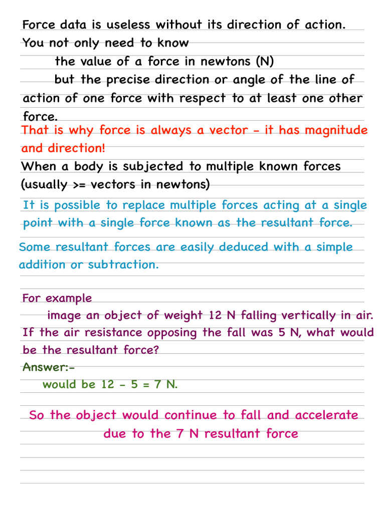 Forces | PDF | Force | Tension (Physics)