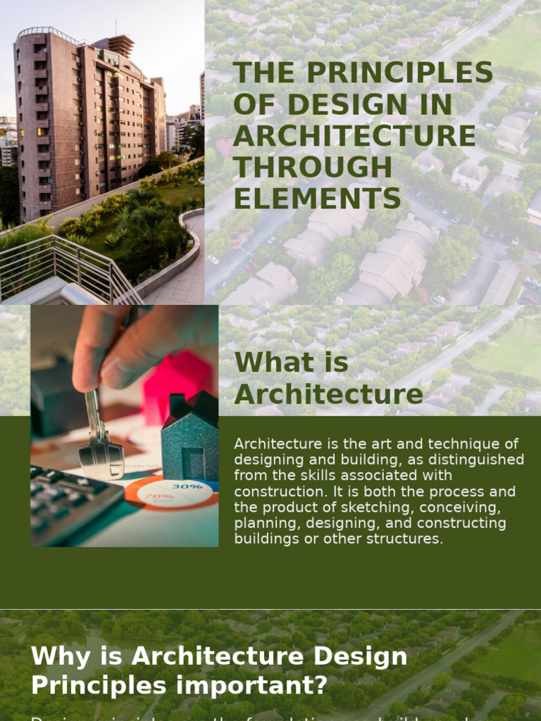Principles of Design in Architecture | PDF | Design | The Arts