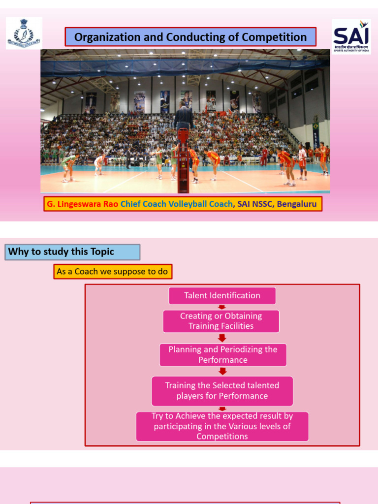Organizing Volleyball Competitions Guide | PDF | Tournament | Sports