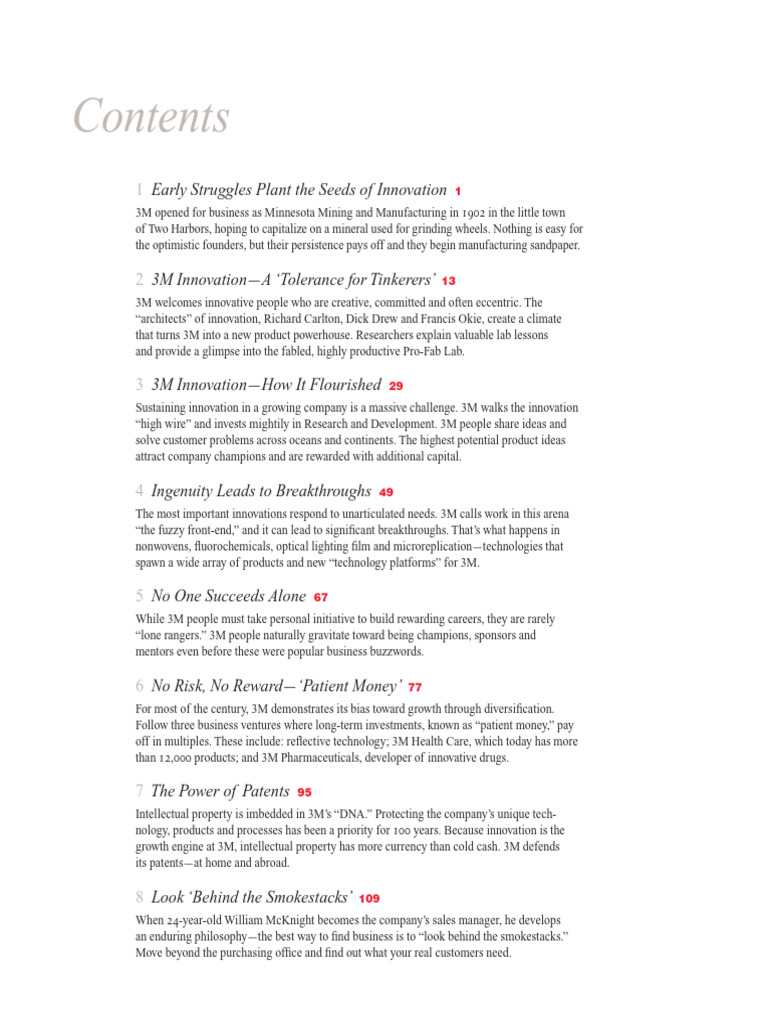 A Century of Innovation The 3M Story-6 | PDF | Innovation | Economies