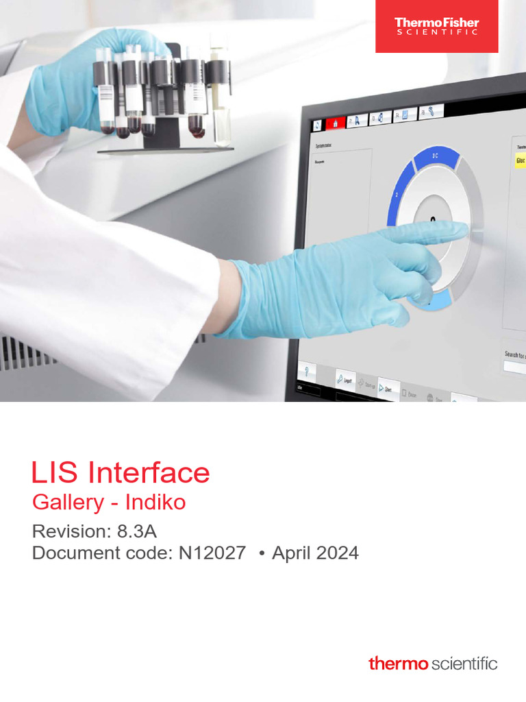 03 - N12027 Gallery-Indiko LIS Interface Manual | PDF | Network Socket ...