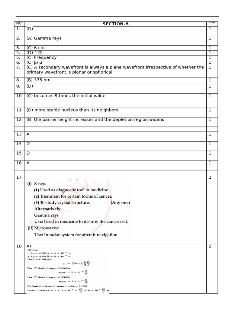 G12 Te 2 Phy MS | PDF