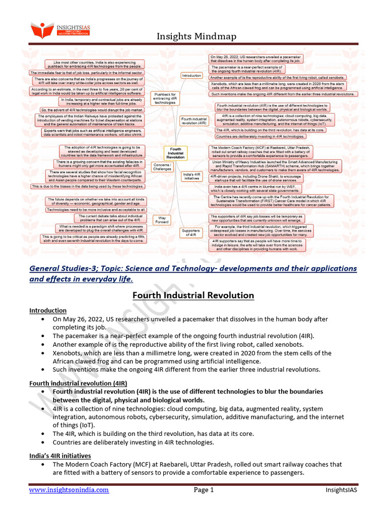 Fourth Industrial Revolution | PDF | Computing