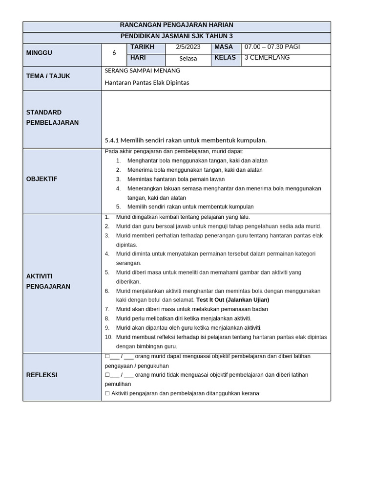 RPH M6 (Rusdi) | PDF