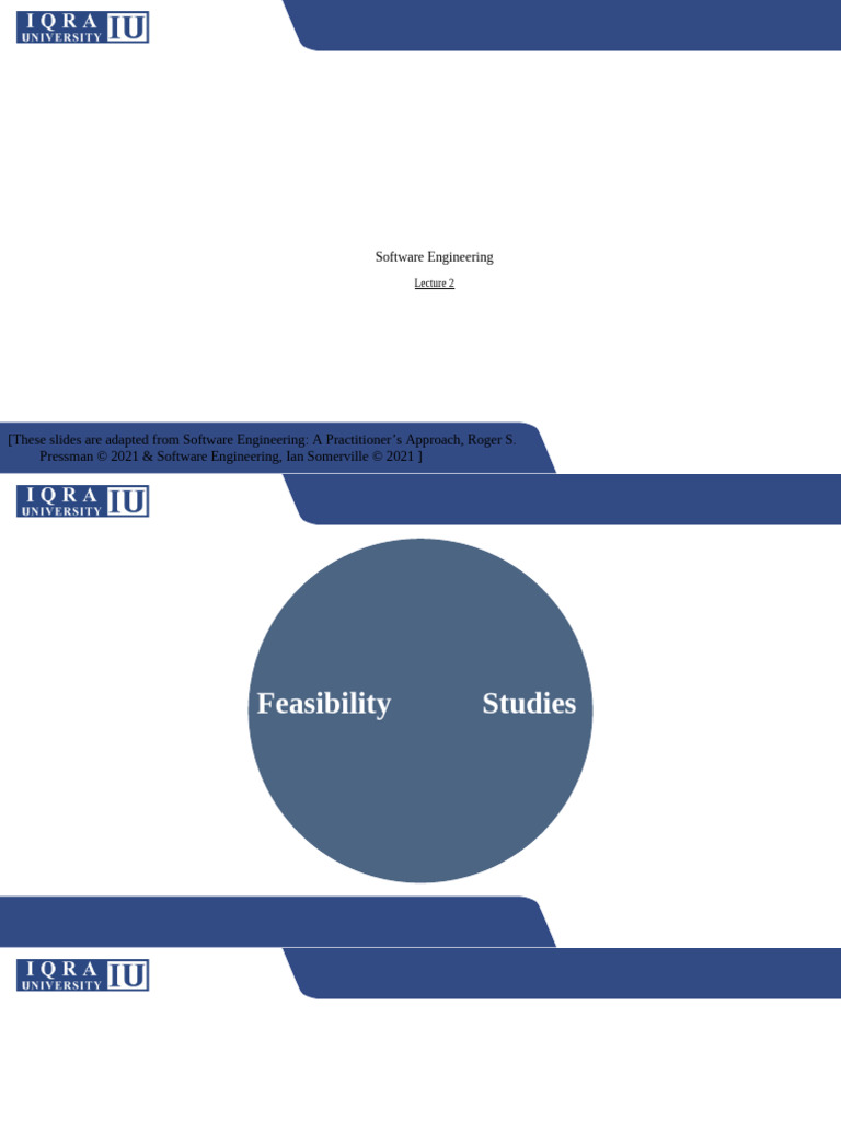 Understanding Feasibility Studies in Software Engineering | PDF ...