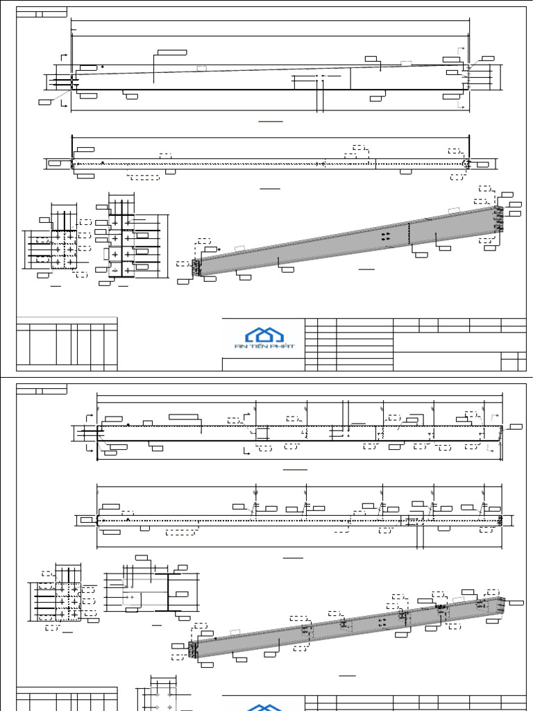 Tekla Structures Assembly Drawings | PDF