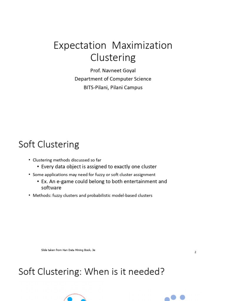 EM Clustering | PDF | Cluster Analysis | Algorithms