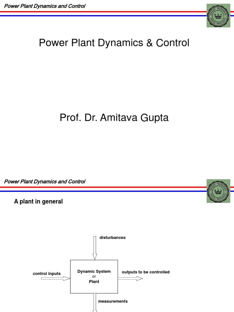 Power Plant Control Dynamics Overview | PDF | Control Theory | Boiler