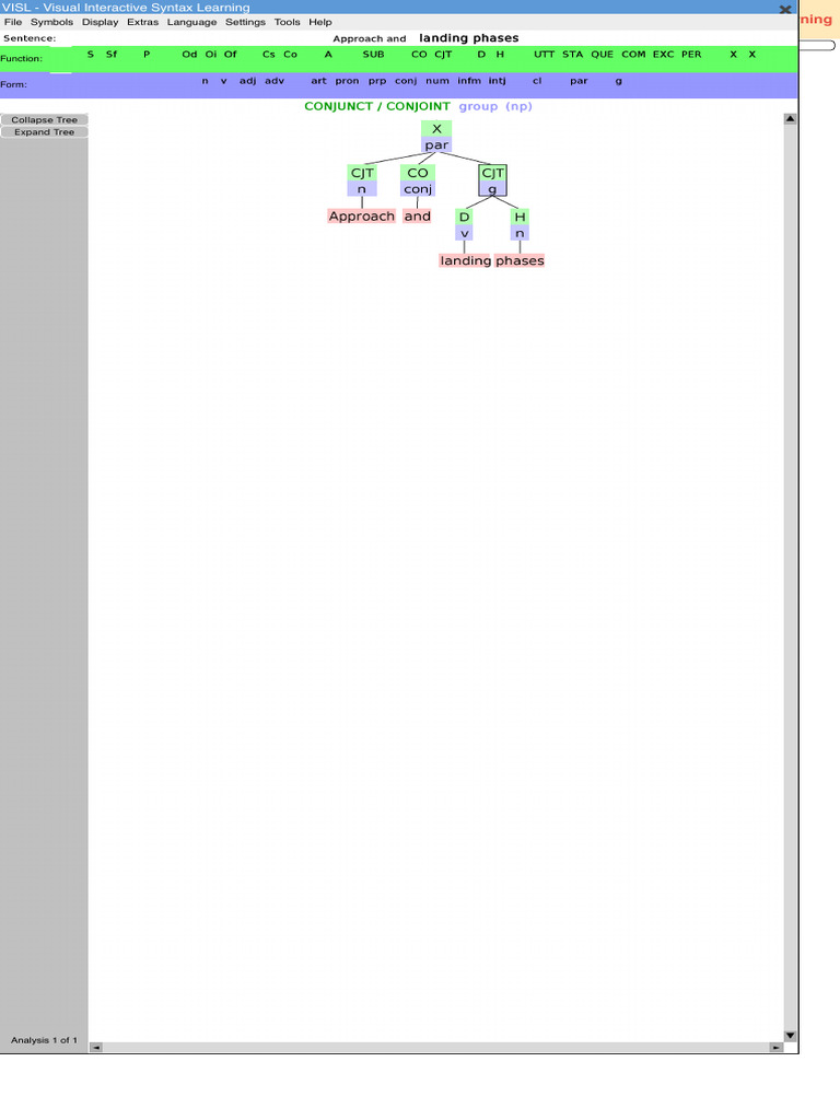 VISL: Interactive Syntax Learning Tool | PDF