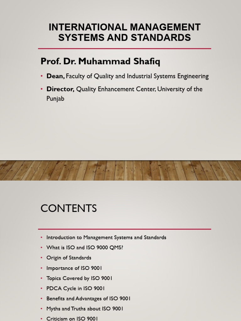 Understanding ISO 9001 Standards | PDF | Quality Management | Quality ...