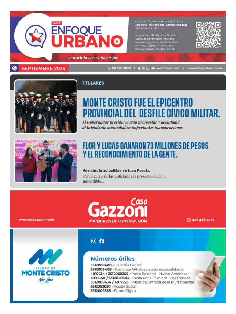 Enfoque Septiembre 2025 | PDF | Gobierno