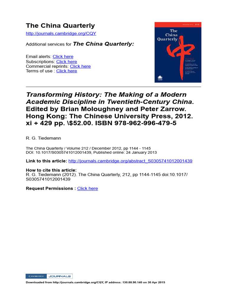 Transforming History The Making of A Mod | PDF | Liberal Arts Education ...