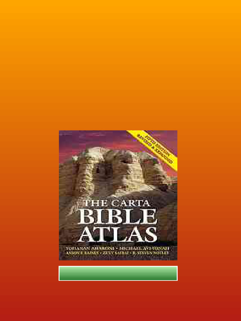 Carta Bible Atlas 5th Ed Aharoni Yohanan Aviyonah Michael Notley full ...