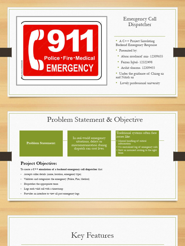 C++ Emergency Call Dispatcher Simulation | PDF | Dispatcher | Graphical ...
