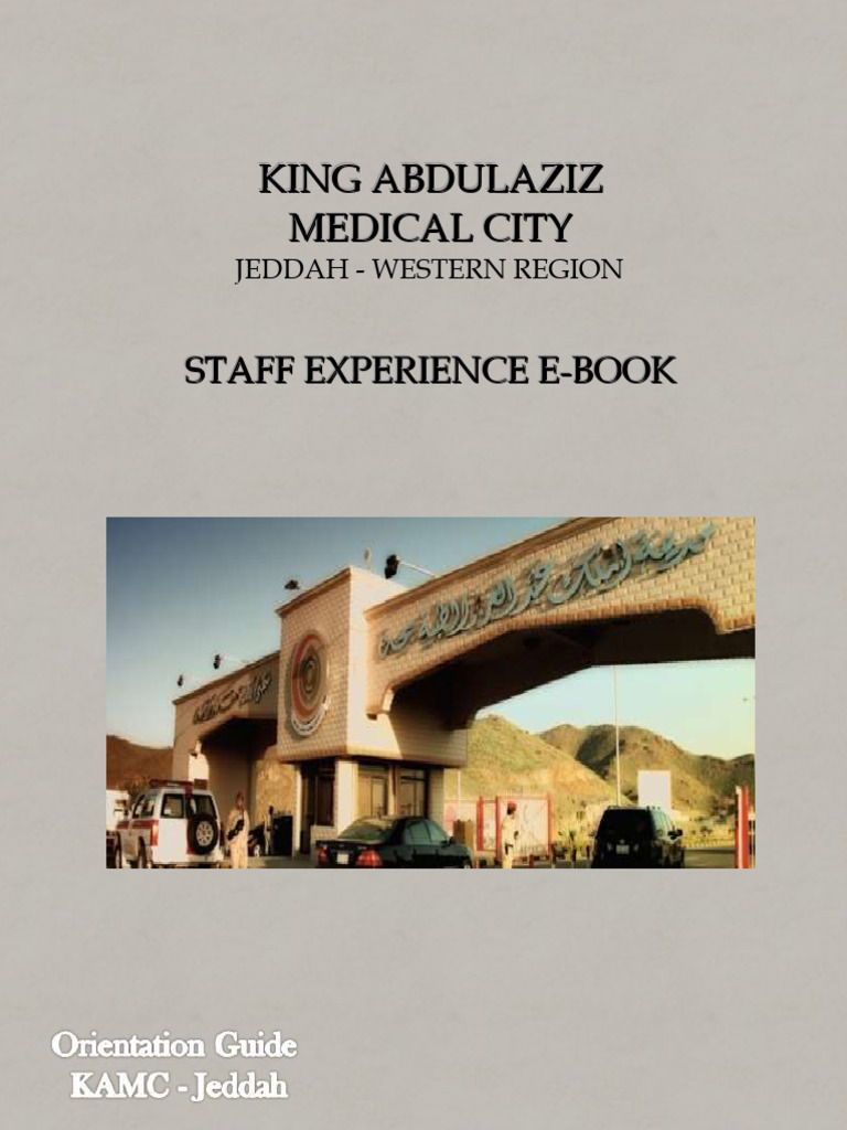 Welcome Guide for KAMC Jeddah Employees | PDF | Mail | Saudi Arabia