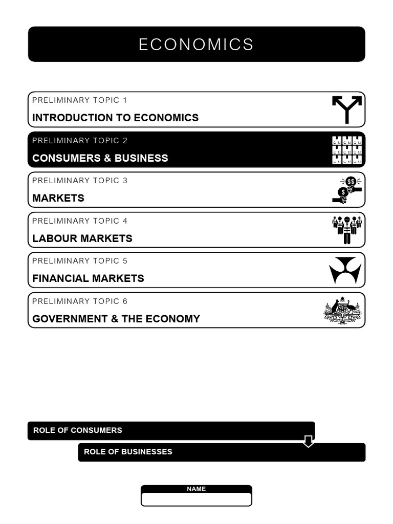 Economics: Consumers and Businesses Overview | PDF | Cost Of Living ...