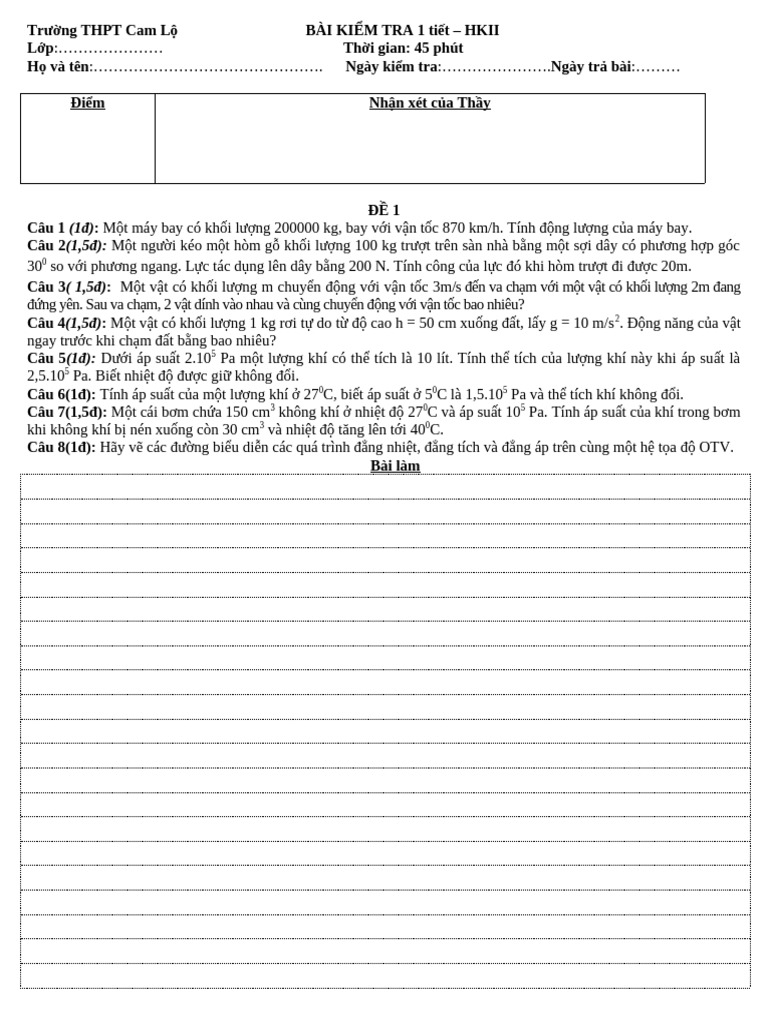 De KT 1T-HKII-2012 | PDF