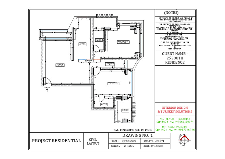 Kaishap Residency Civil Plan | PDF | Architectural Design | Architecture