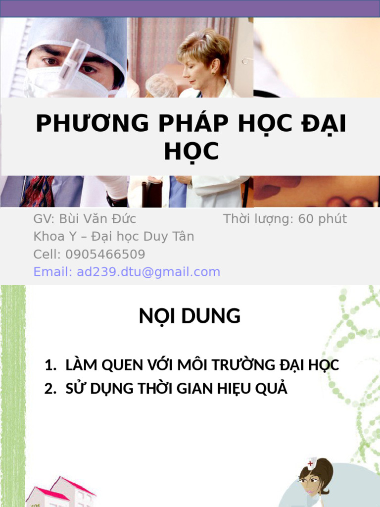 DTE-MED 102 - Huong Nghiep 1 - 2020F - Lecture Slides - 06 | PDF