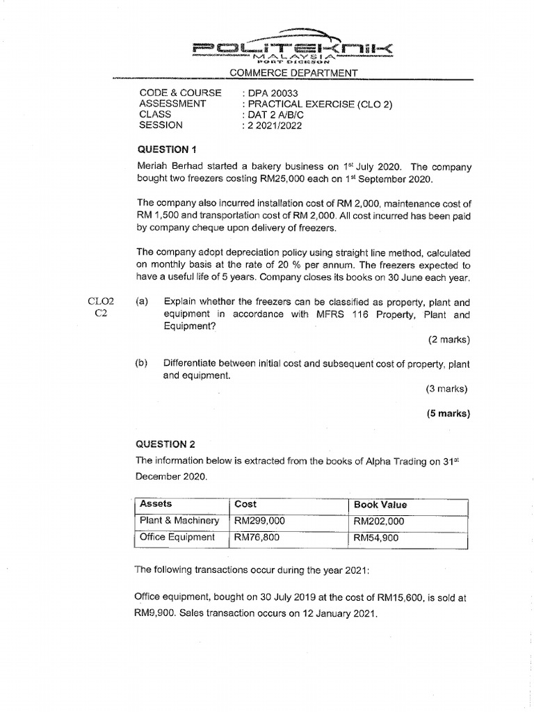 Practical Exercise | PDF