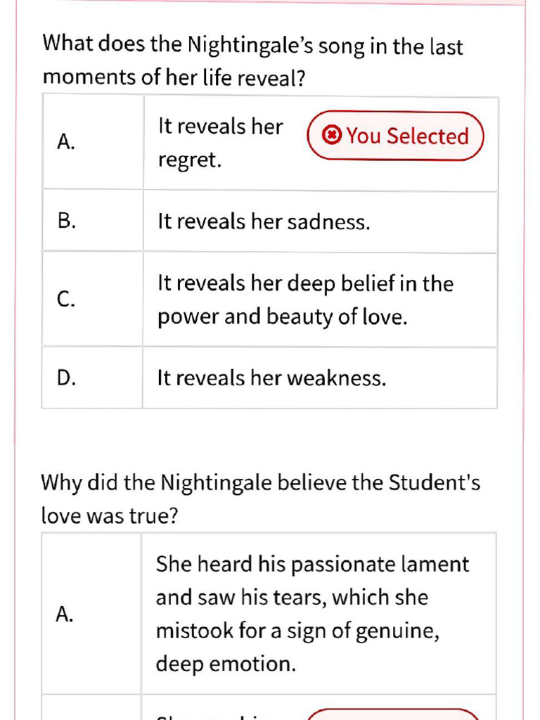 The Nightingale & The Rose | PDF