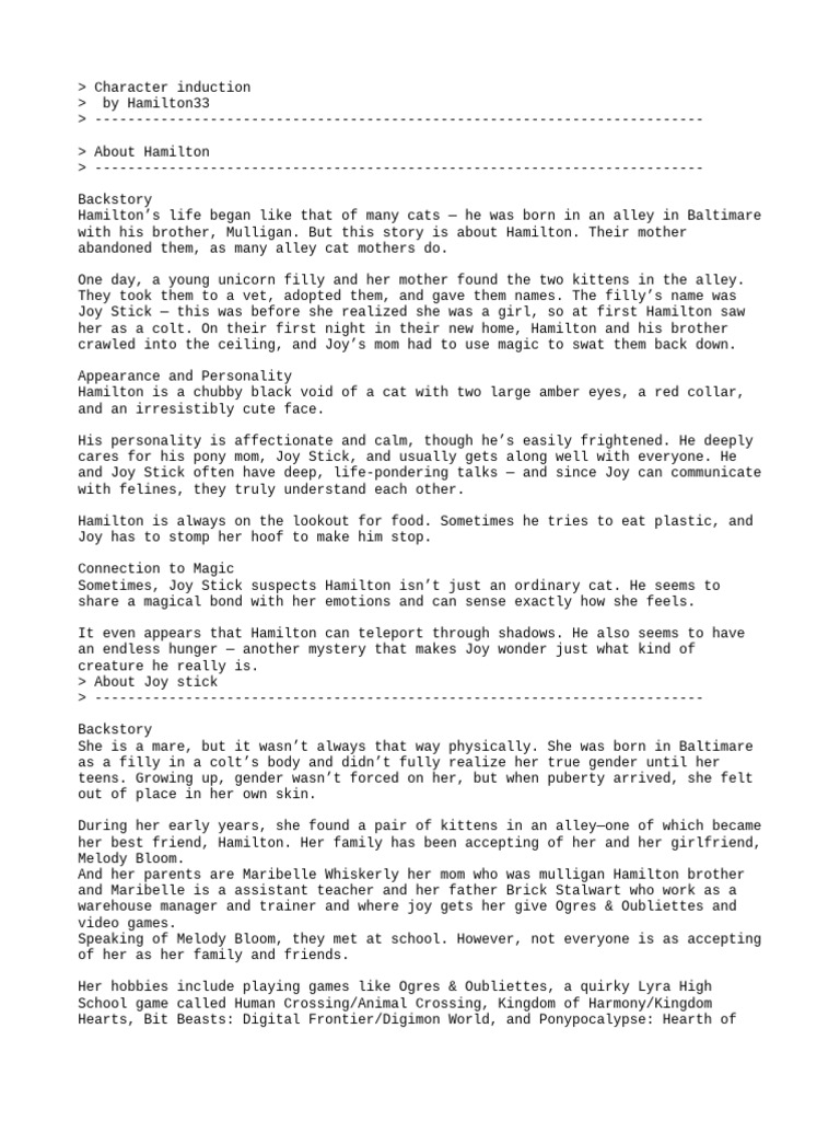 Character Induction | PDF | Empathy