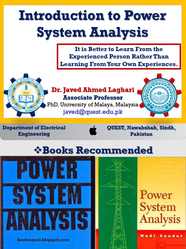 Chapter One Introduction To Power System Analysis | PDF | Ac Power ...