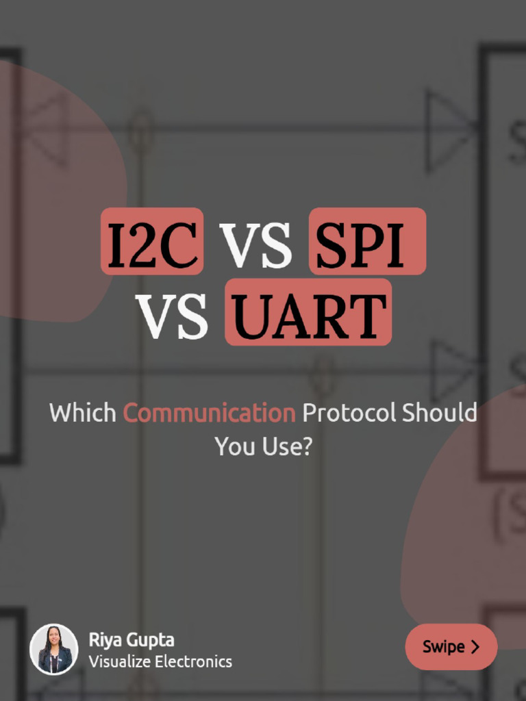 UART Vs I2C Vs SPI | PDF