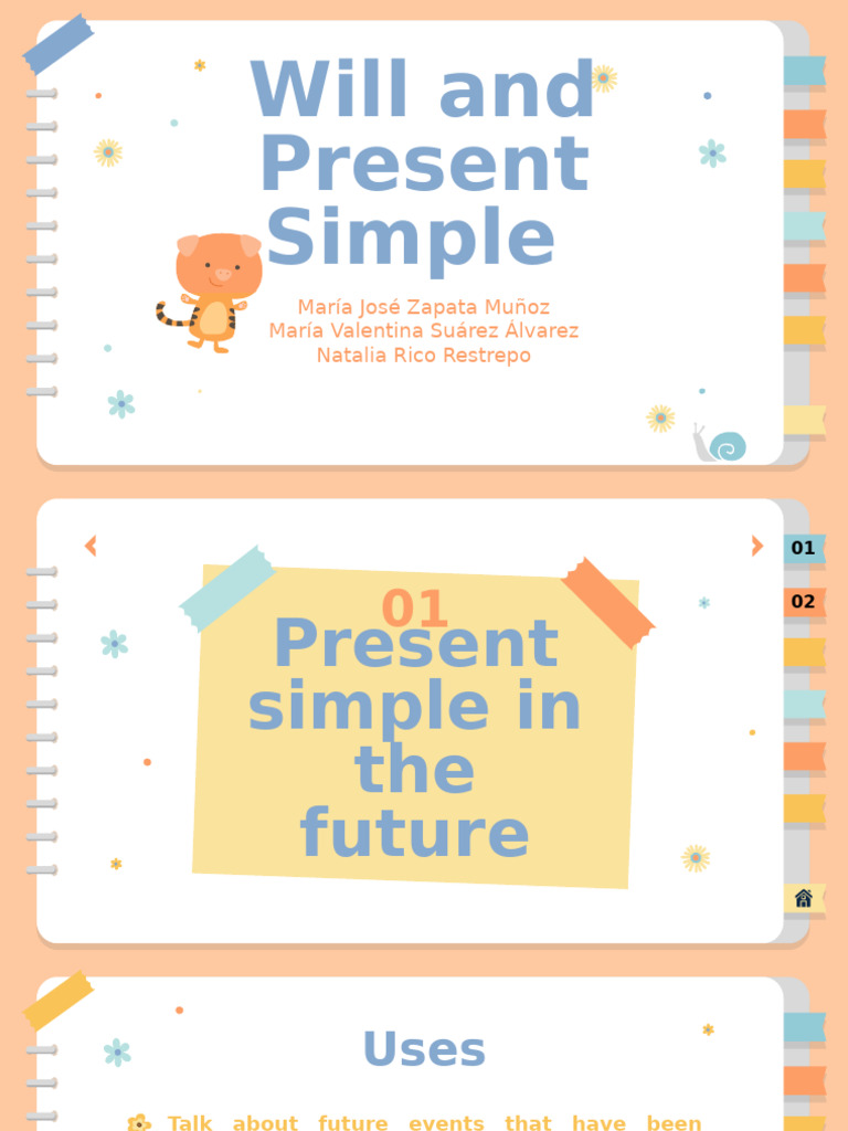 Will and Present Simple | PDF
