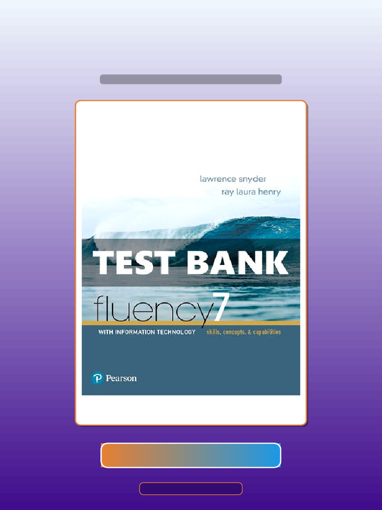 Ultimate Bundle Fluency With Information Technology 7th Edition Snyder ...