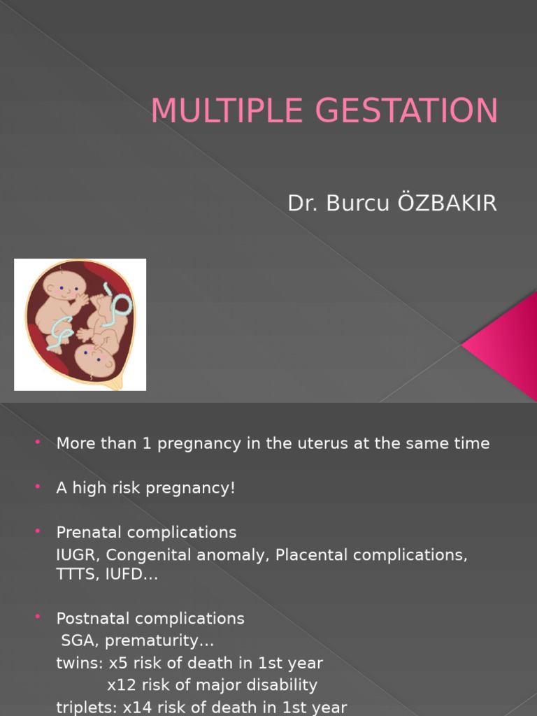 Multiple Gestationajjajsjssjjsjsjksskksksks | PDF | Multiple Births | Twin