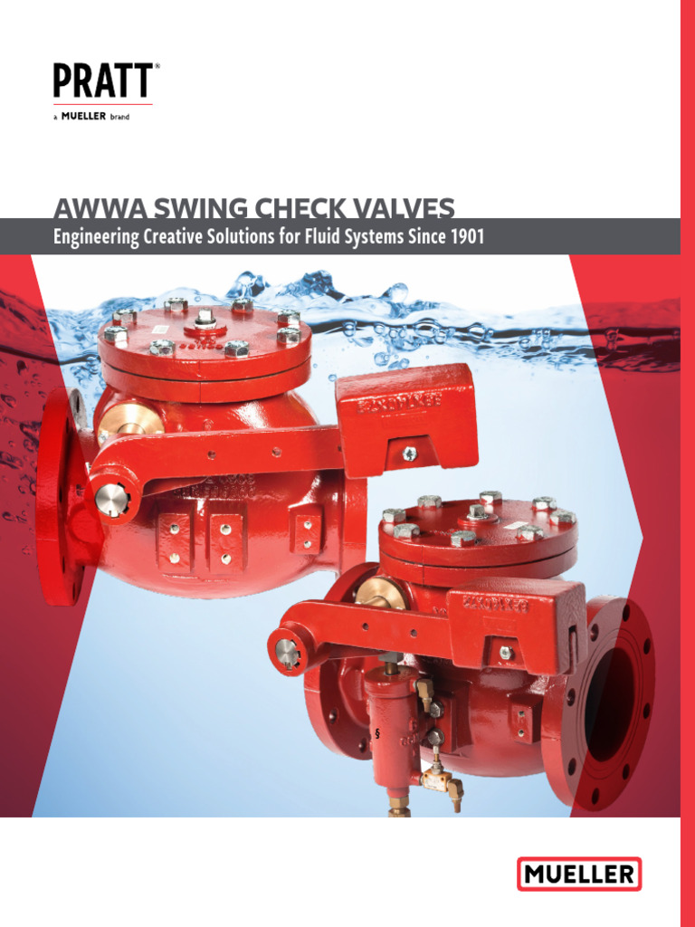 Check Valve Swing Pratt | PDF | Valve | Pipe (Fluid Conveyance)