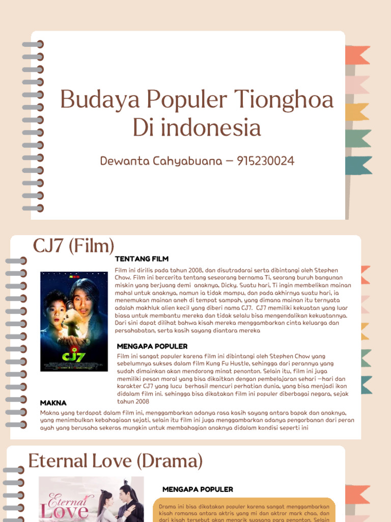 Budaya Populer Tionghoa di Indonesia | PDF