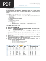 Examen Final | PDF | Microsoft Excel | Hoja de cálculo