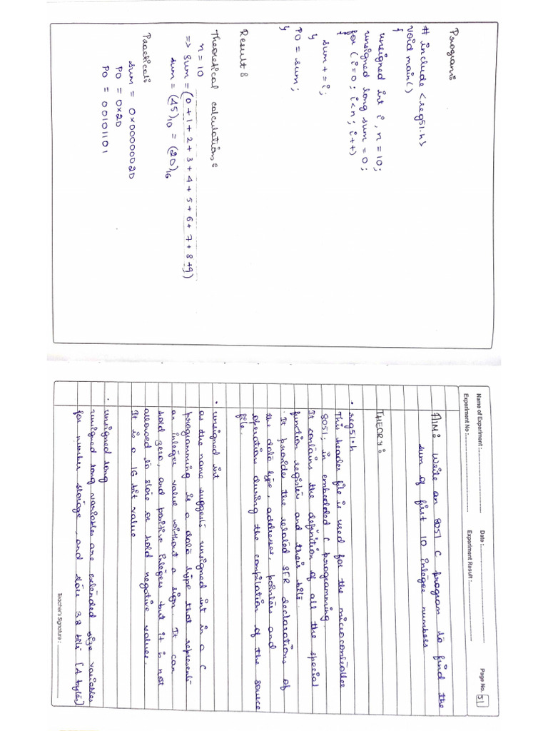 MC ( C Programs ) | PDF