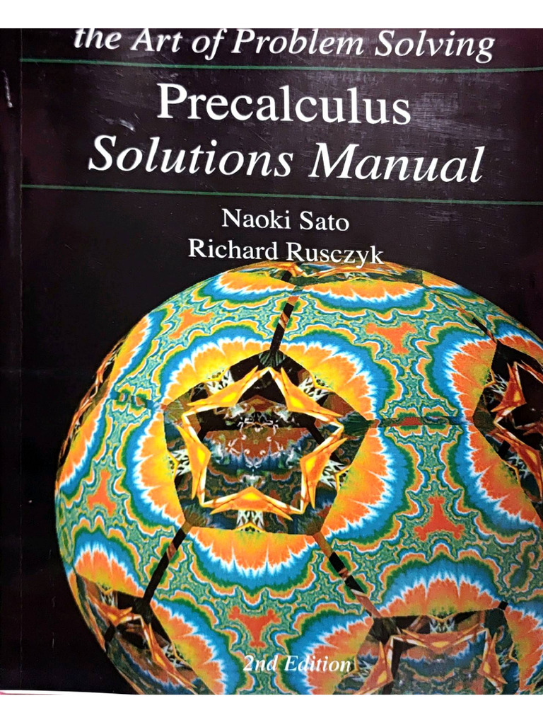 (AOPS) - The Art of Problem Solving Precalculus Solutions Manual ...
