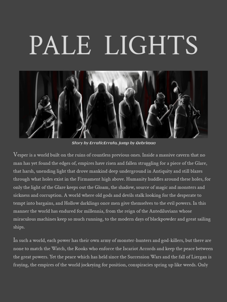 Pale Lights | PDF | Knowledge | Expert