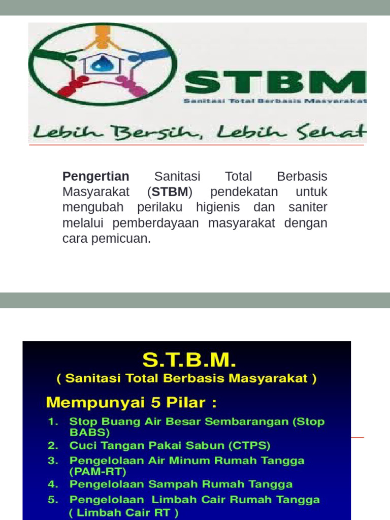 Presentasi STBM | PDF