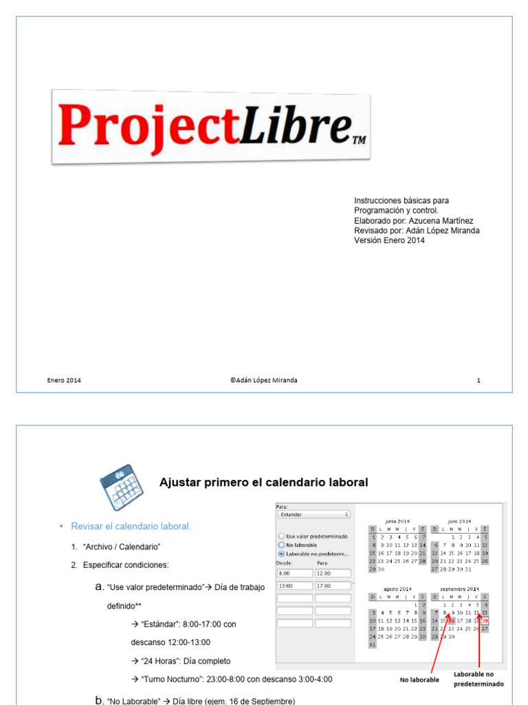 Project Libre 1 | PDF