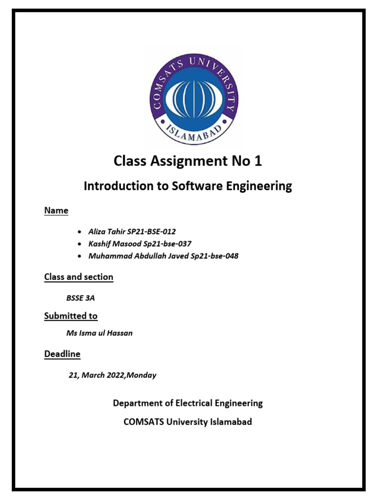 Class Assignment 1 | PDF | Scrum (Software Development) | Agile Software Development