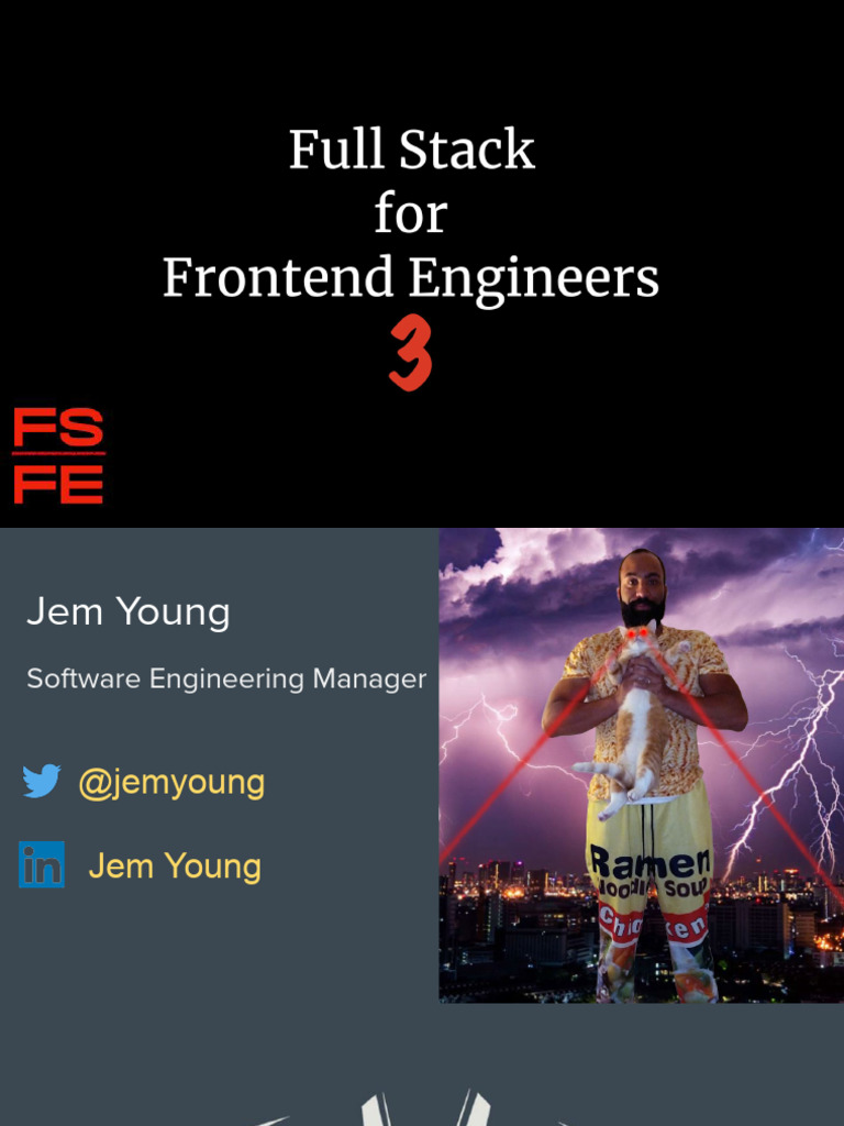 Fullstack v3 Slides | PDF