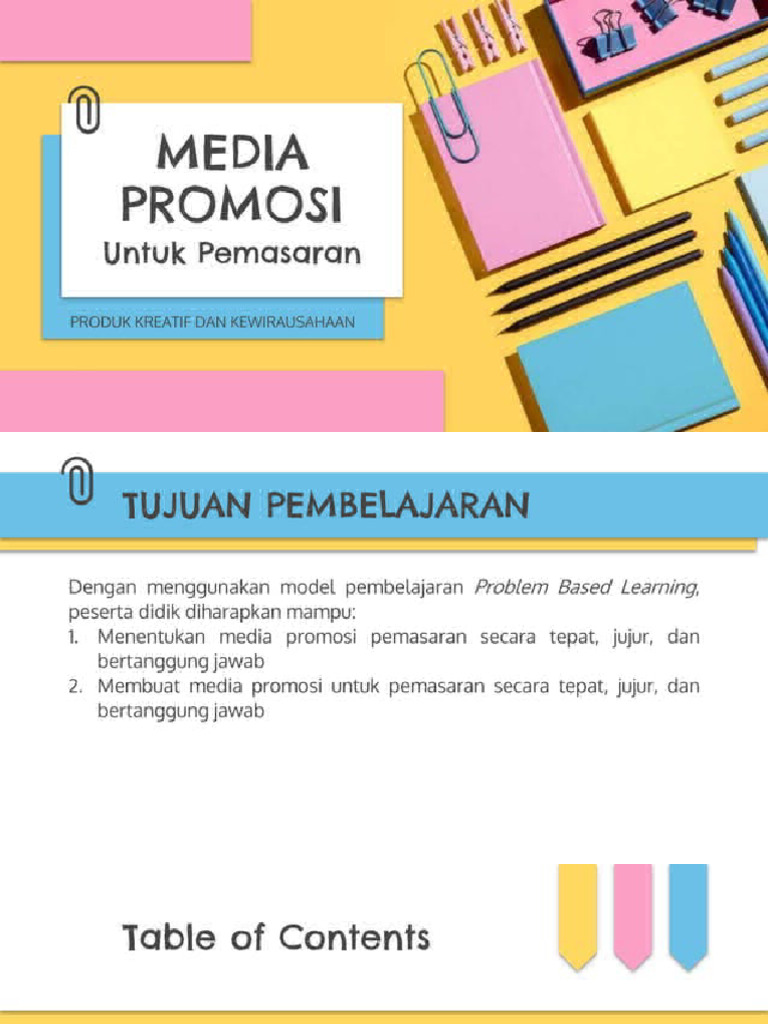 Media Promosi Kerajinan Global | PDF