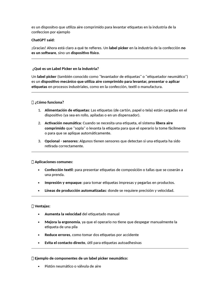 Label Picker | PDF | Neumático | Impresión 3d