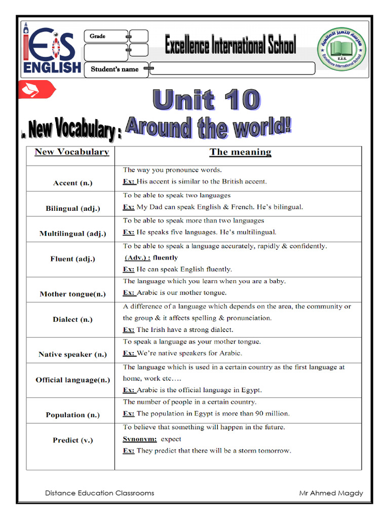 Printable Worksheets For The Fifth Graders | PDF