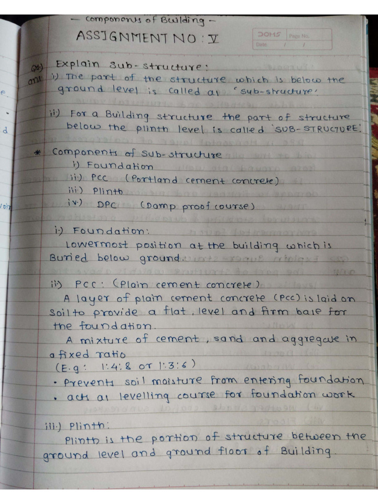 Basic Civil Engineering Assignment No 5 Div - C | PDF